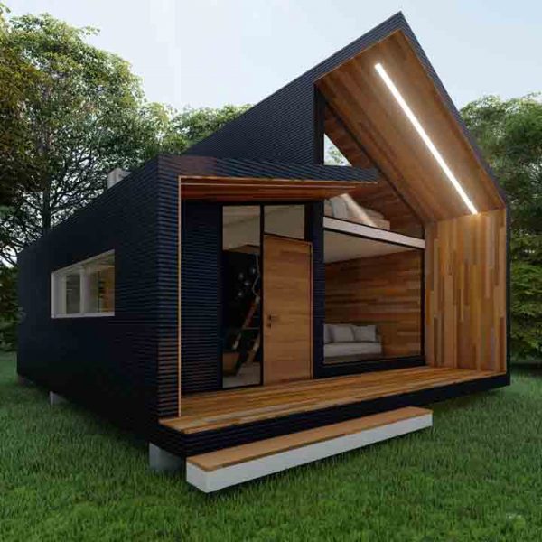 PLANOS DE CONSTRUCCIÓN. Cabaña Asomontain 20m2 - ASOArquitectura ...