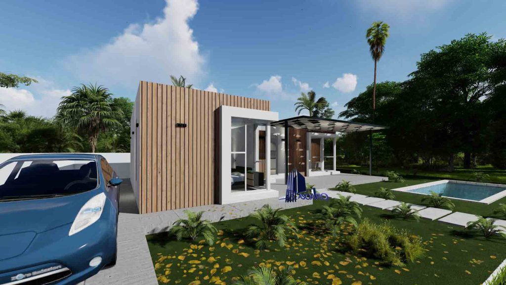 Planos de Construcción Casa Cadiz 60m2 - ASOArquitectura. DISEÑO ...